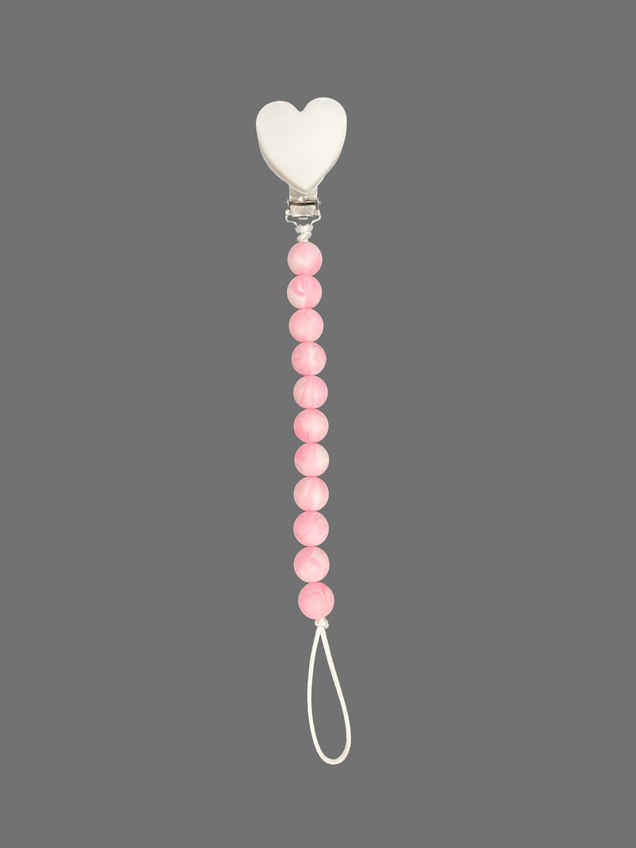 Heart Marble Teething Chain – Mamalife